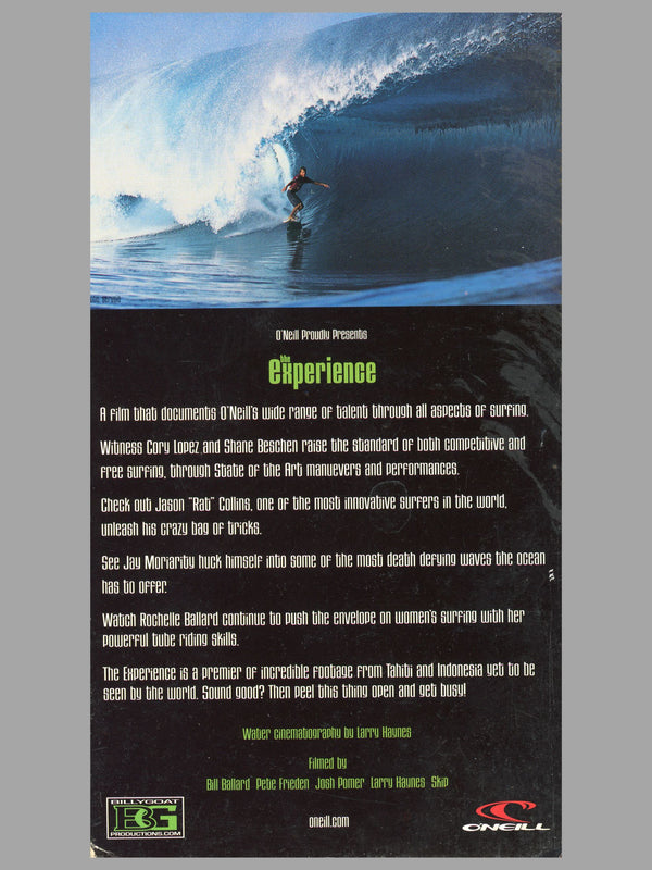 The Experience - Bill Ballard O'Neill Surf Film | Corey Lopez & Shane ...